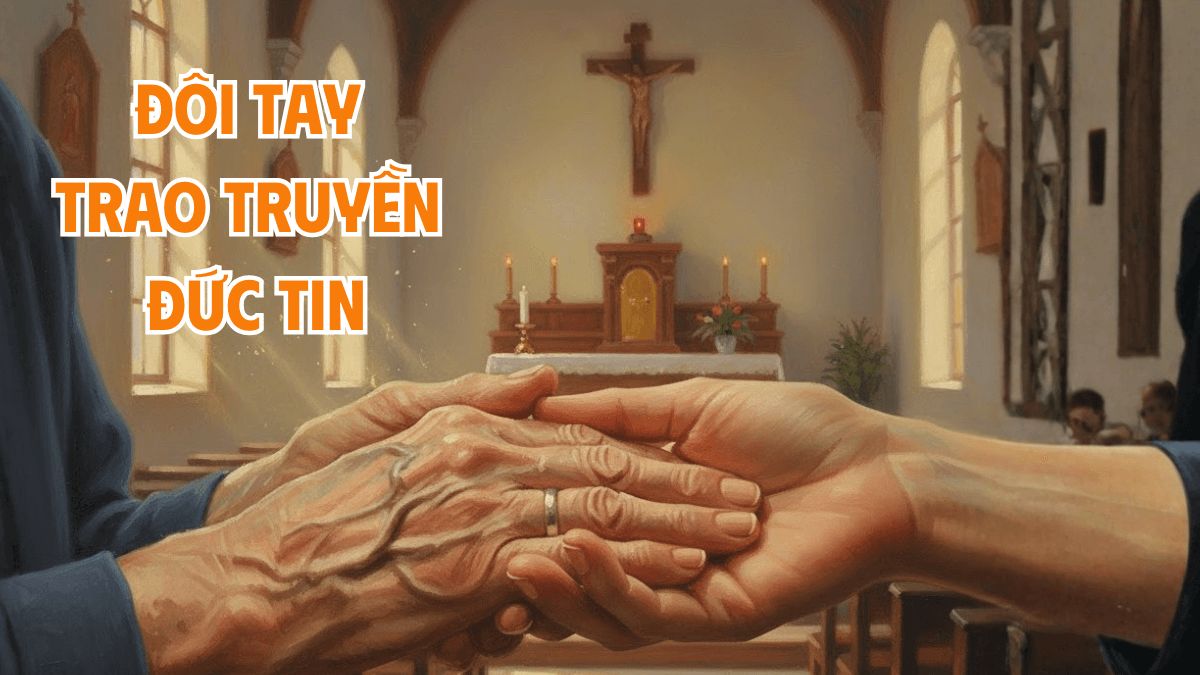 ĐÔI TAY TRAO TRUYỀN ĐỨC TIN | Hội Dòng Mến Thánh Giá Bà Rịa